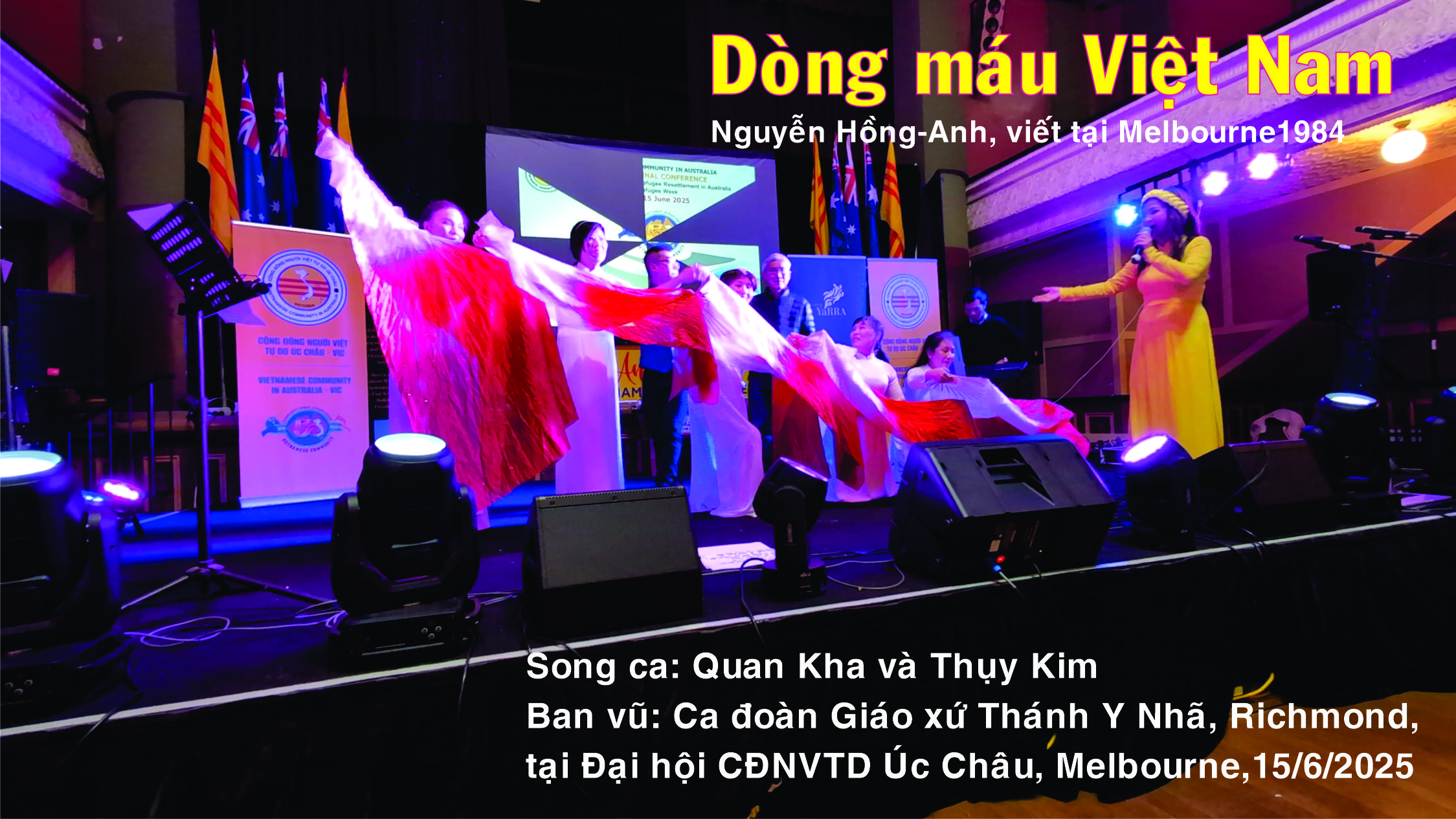 15/6: VŨ -Dòng máu này hai tiếng quê tôi, Việt Nam ơi tim quá bồi hồi ...